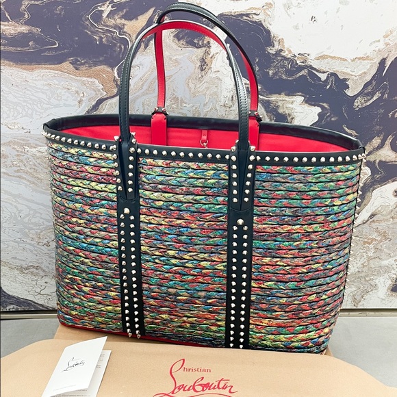 Christian Louboutin | Bags | New Christian Louboutin Large Cabata ...